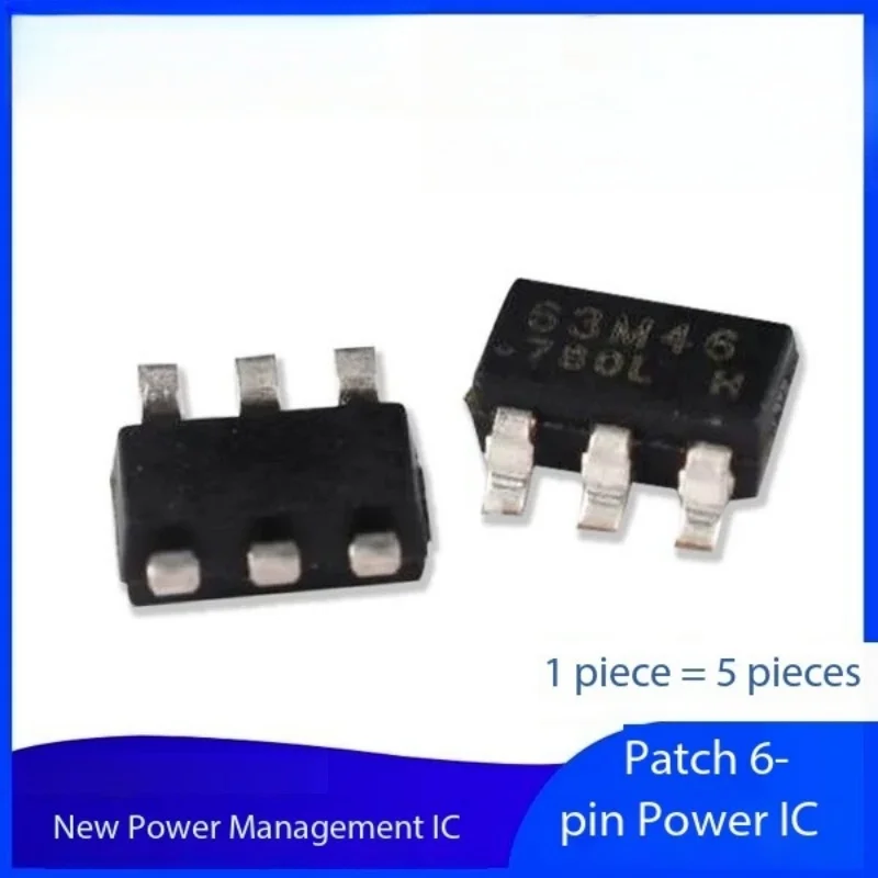 5 PCS Novo IC de gerenciamento de energia 63513 SMD IC de potência de 6 ...