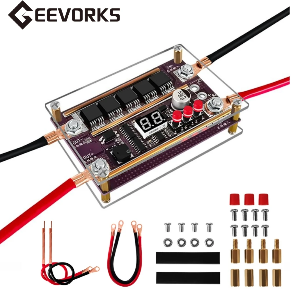 Kit de soldador por puntos DIY, 99 engranajes de potencia ajustable, Mini máquina de soldadura ...