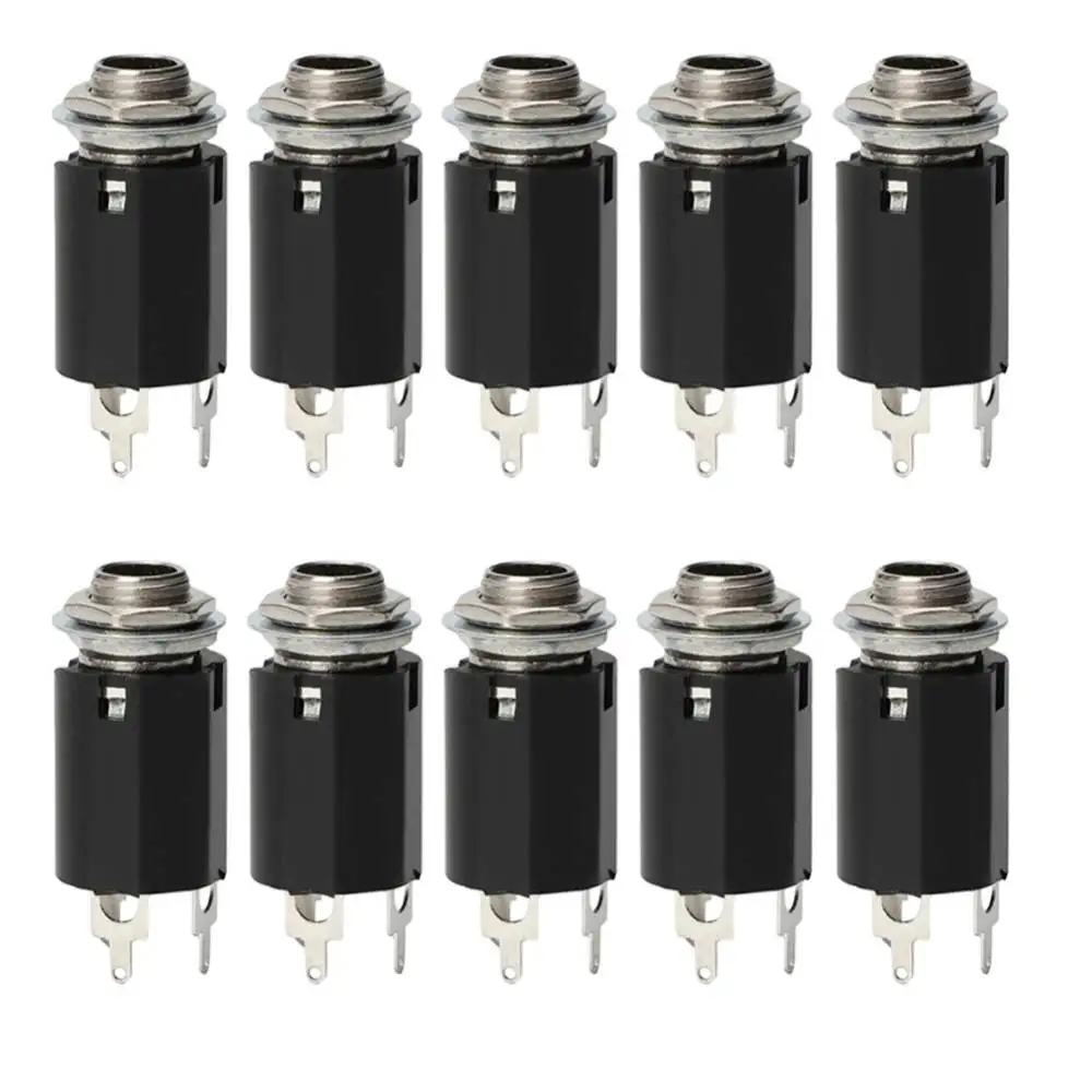 5-10pcs-Guitar-Stereo-Output-Plugs-Delicate-Design-Acoustic-Electric ...