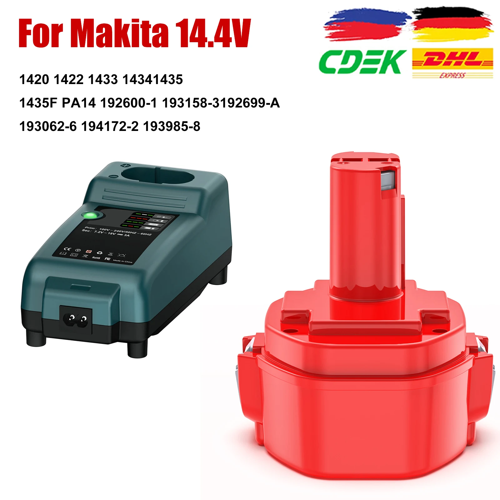 PA14-3500mAh-Rechargeable-Battery-For-Makita-PA14-1422-1420-1433-1434 ...