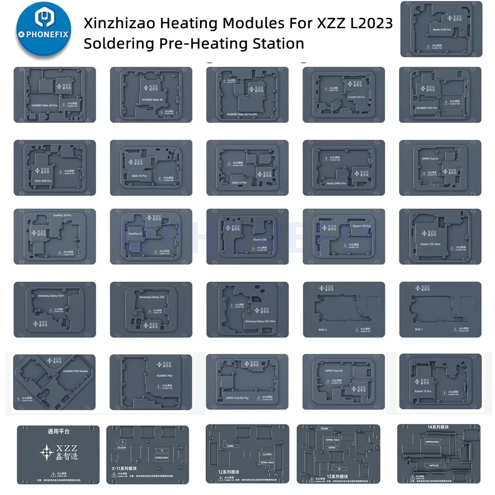 Xinzhizao-XZZ-L2023-Heating-Modules-For-for-iPhone-X-15-Huawei-Samsung-Xiaomi-OPPO-VIVO ...