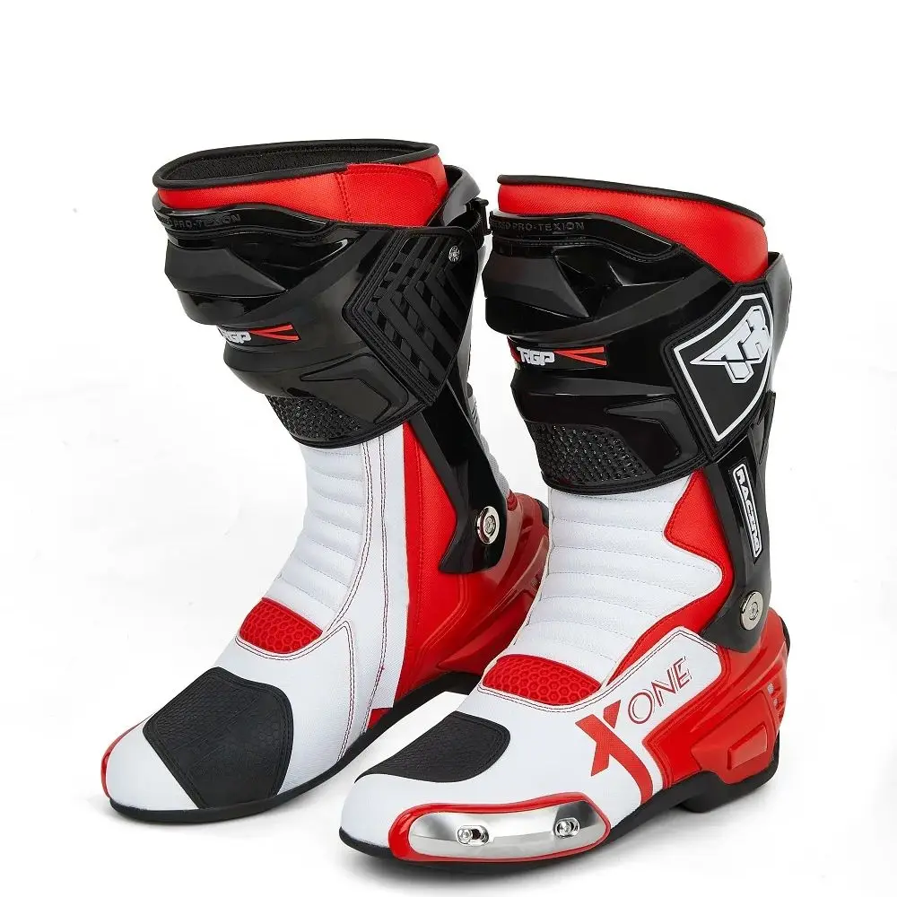 2024-Fashion-TR-X-one-Motorcycle-Road-Riding-Boots-Men-Mid-Calf-Four ...