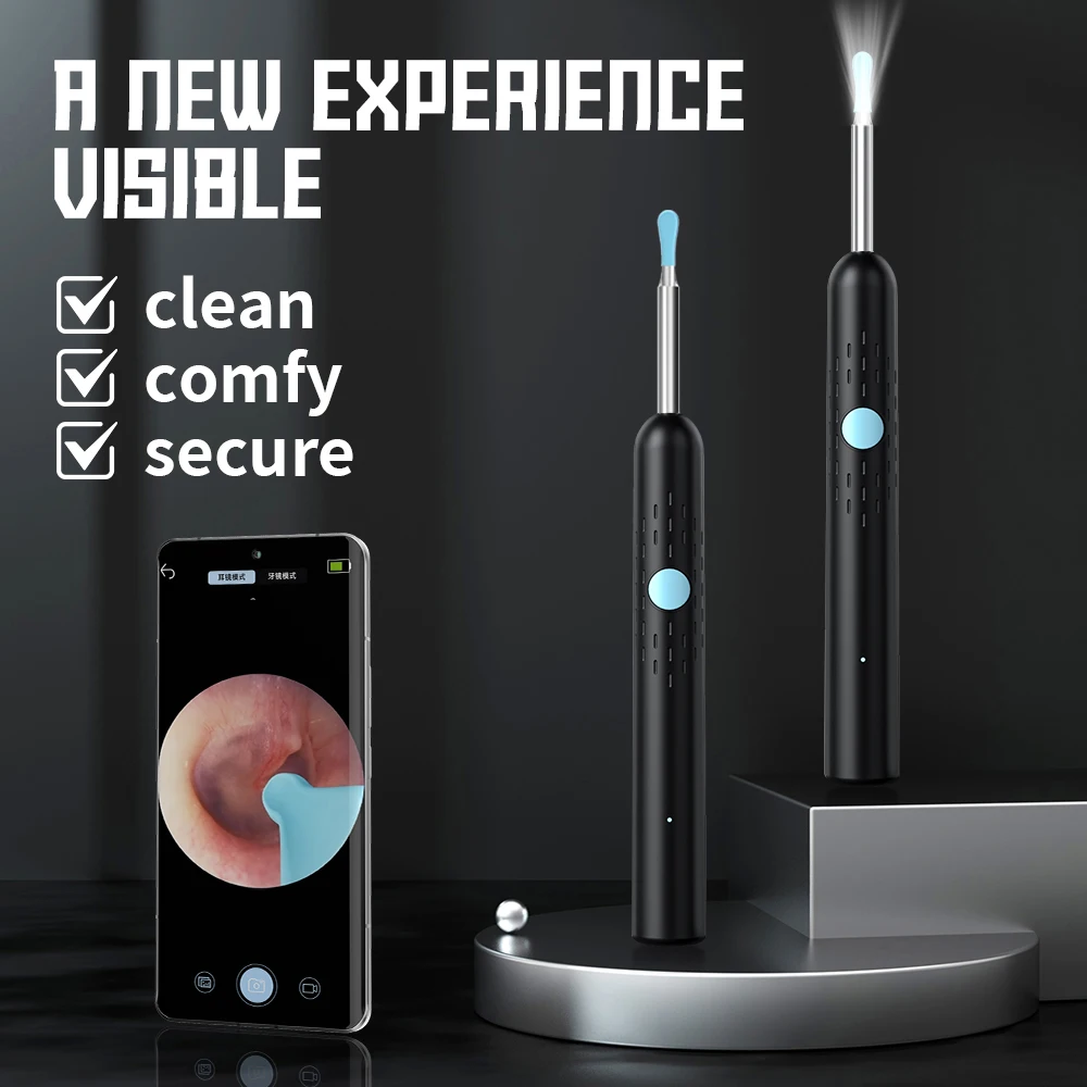 Wireless-Visual-Ear-Spoon-Ear-Wax-Removal-Tool-Ear-Cleaner-Wax-Removal ...