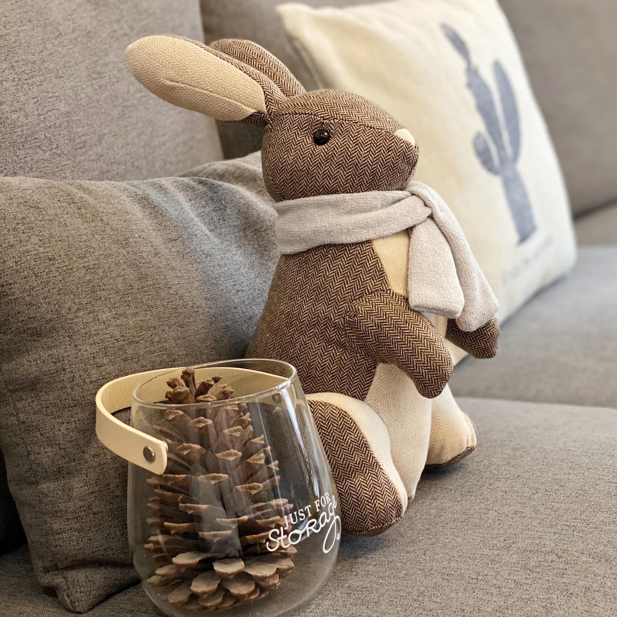 Bunny Decorative Door Stops for Home , Rabbit Weighted Interior ...