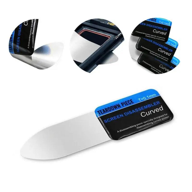 1PC Stainless Steel Mobile Phone Curved LCD Screen Disassemble Opener ...