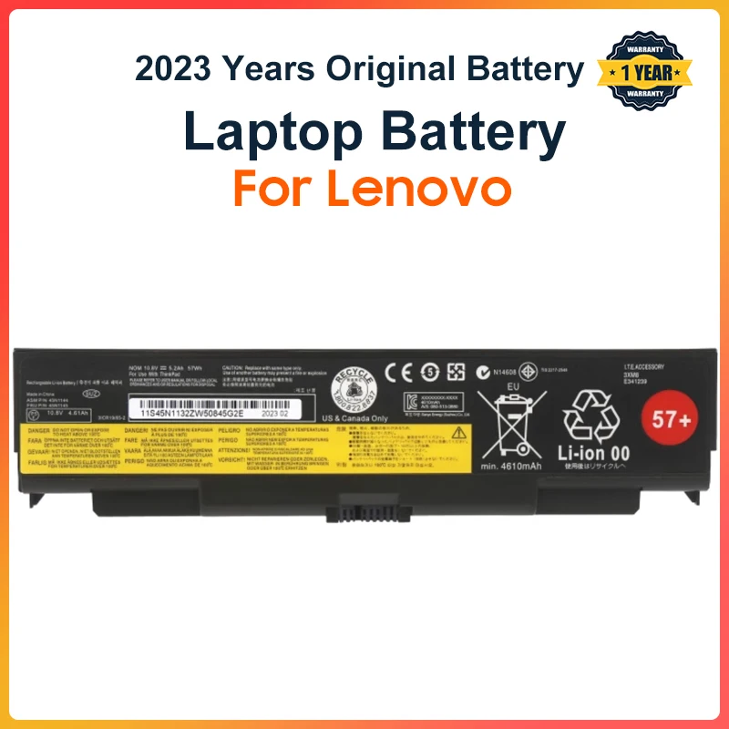Laptop Battery for Lenovo ThinkPad T440P T540P W540 W541 L440 L540 ...