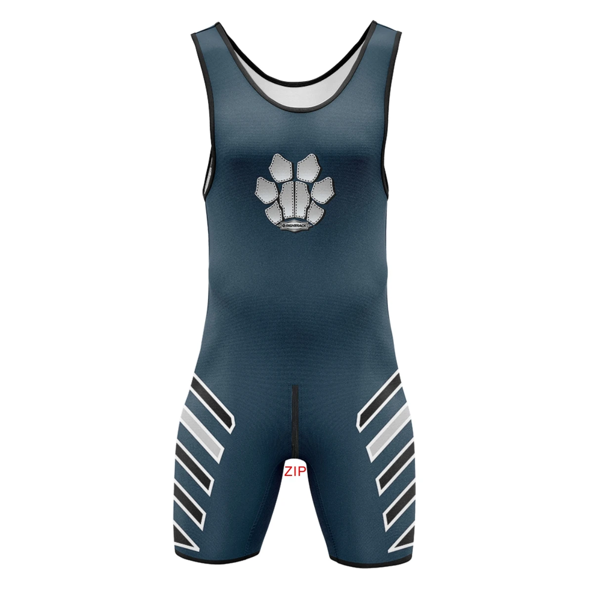 Mens Singlets Zipper Front Back Dog SexyMan Sleepwear Bodysuits RT ...