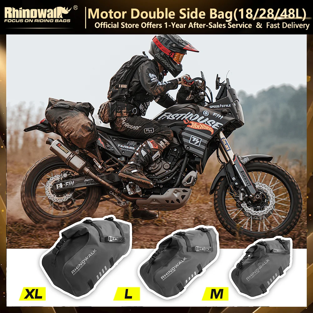 Rhinowalk-2-Pcs-Motorcycle-Side-Bag-100-Waterproof-18L-28L-48L ...
