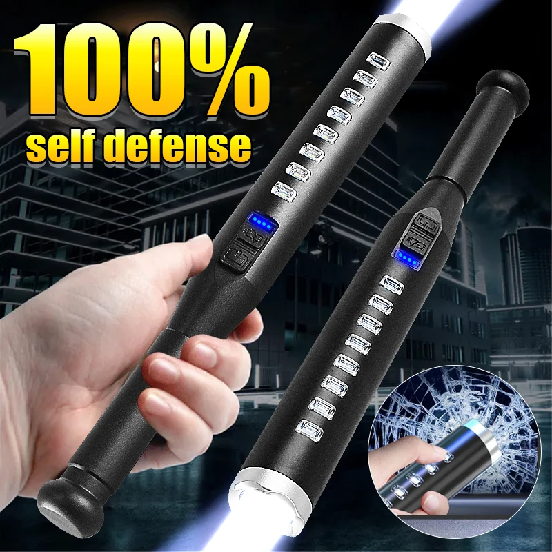 Baseball Bat LED Flashlight Waterproof Baseball Lamp Outdoor Emergency ...