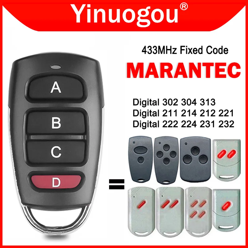 New-MARANTEC-Digital-302-313-304-211-212-214-221-222-224-231-232-Garage ...