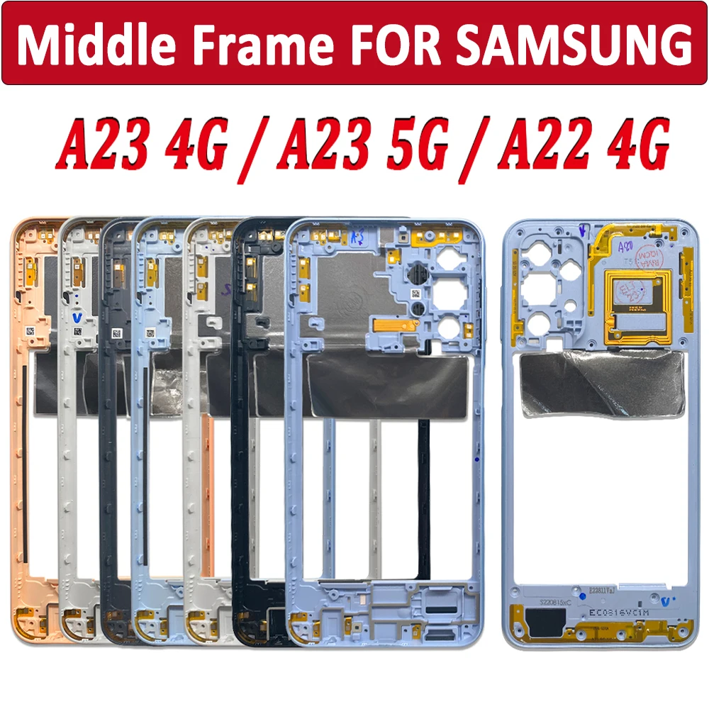 NEW-For-Samsung-Galaxy-A23-4G-A23-5G-A22-4G-5G-Middle-Frame-Bezel ...