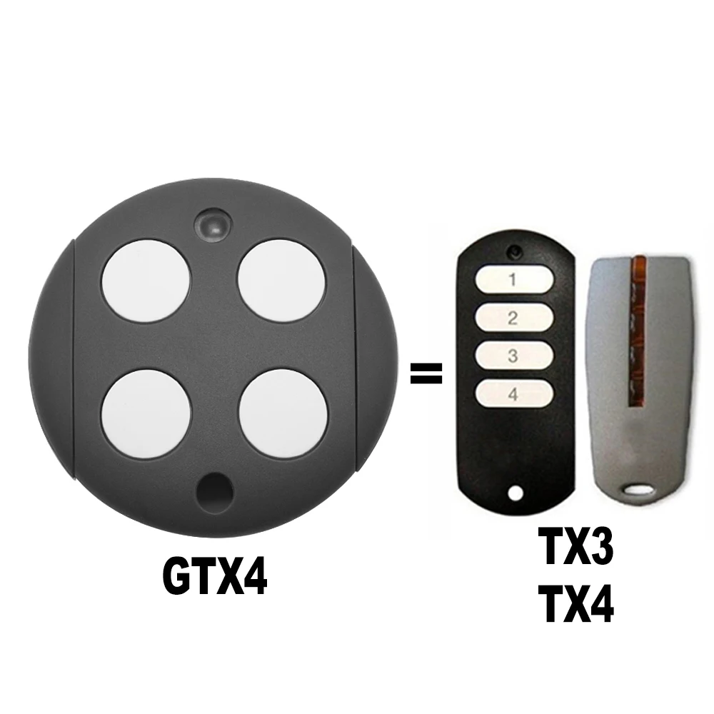 4 channel Mhouse GTX4 Remote Control Rolling Code 433.92 MHz ...