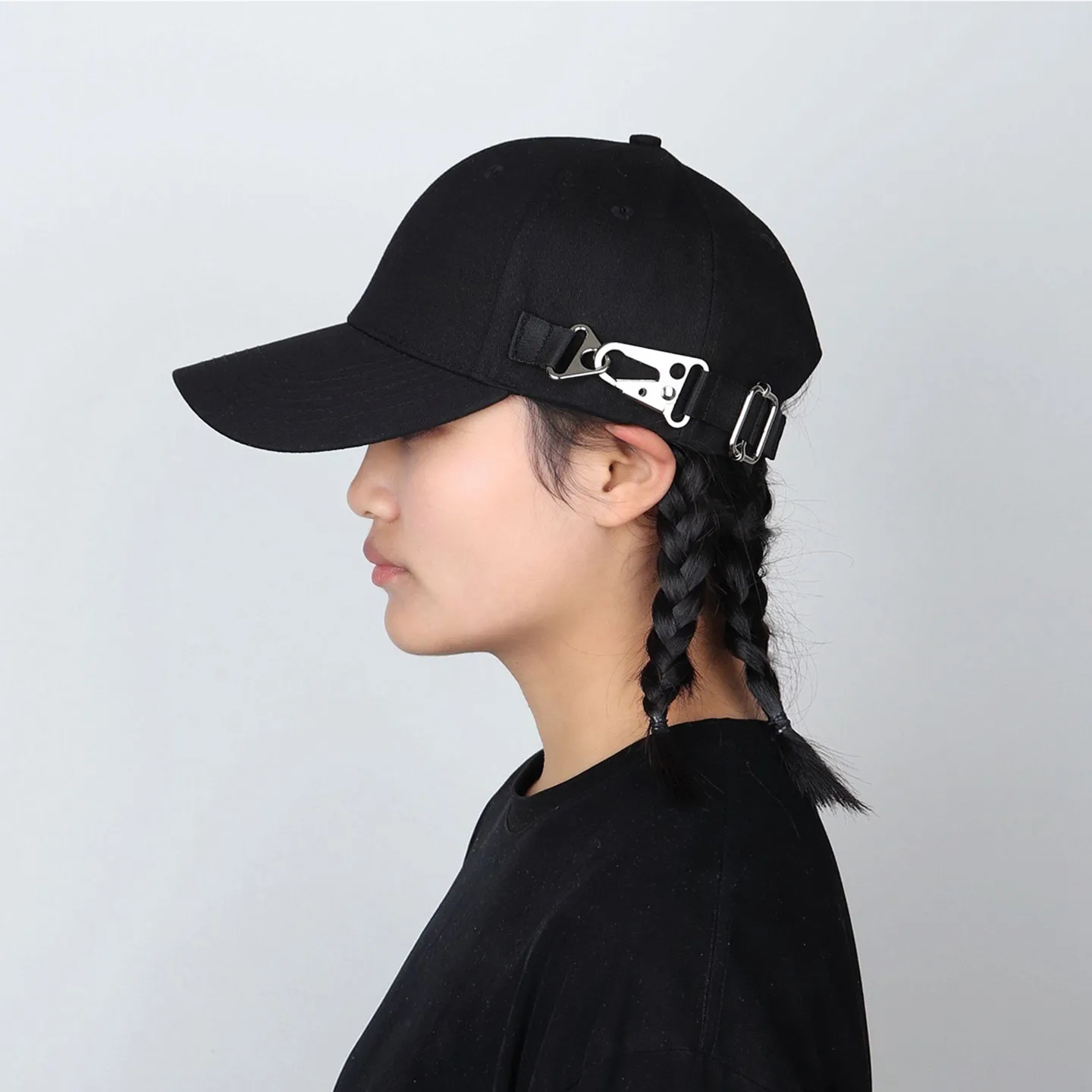 Outdoor Tactical Techwear Cap Men Women Metal Buckle Multifunction ...