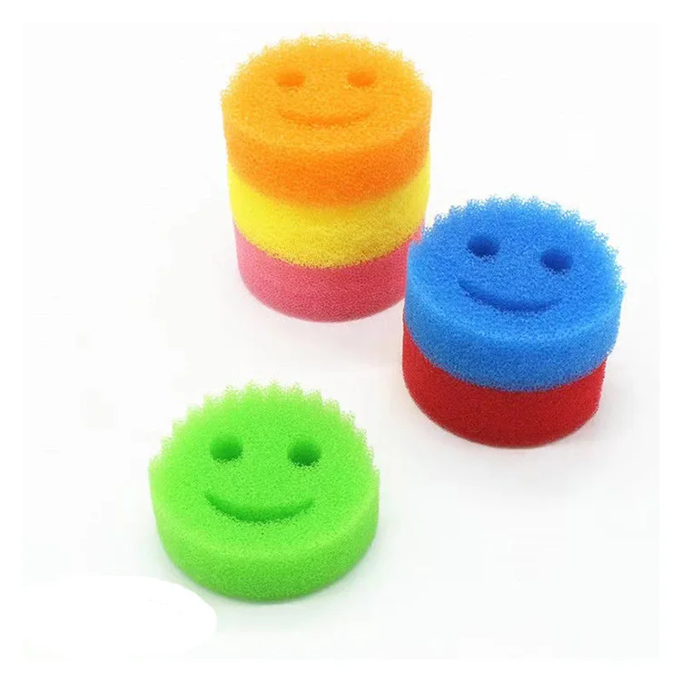 EPONGE - TAMPON A RECURER,Pink--Brosse magique en éponge pour la ...