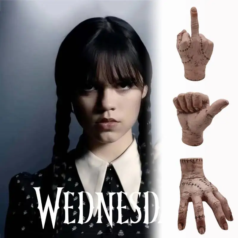 Large-Wednesday-Thing-Hand-From-Addams-Family-Ornament-Soft-Latex ...