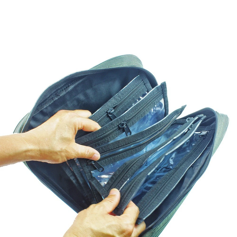 Fishing Bag Multifunctional Fish Lures Wire Leader Gear Storage Case ...