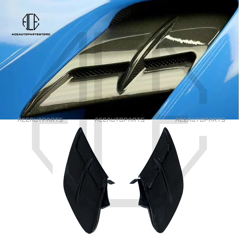 Carbon-Fiber-Side-Air-Intake-Cover-For-Ferrari-488-Car-Body-Kits-Side ...