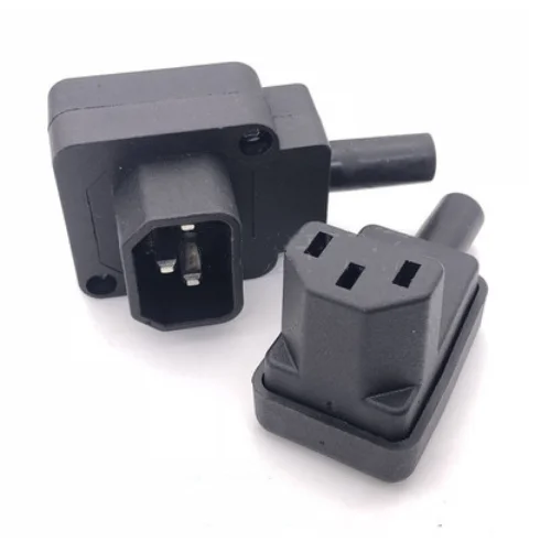 90-degree-elbow-three-hole-plug-AC-power-socket-welding-free-male-and ...