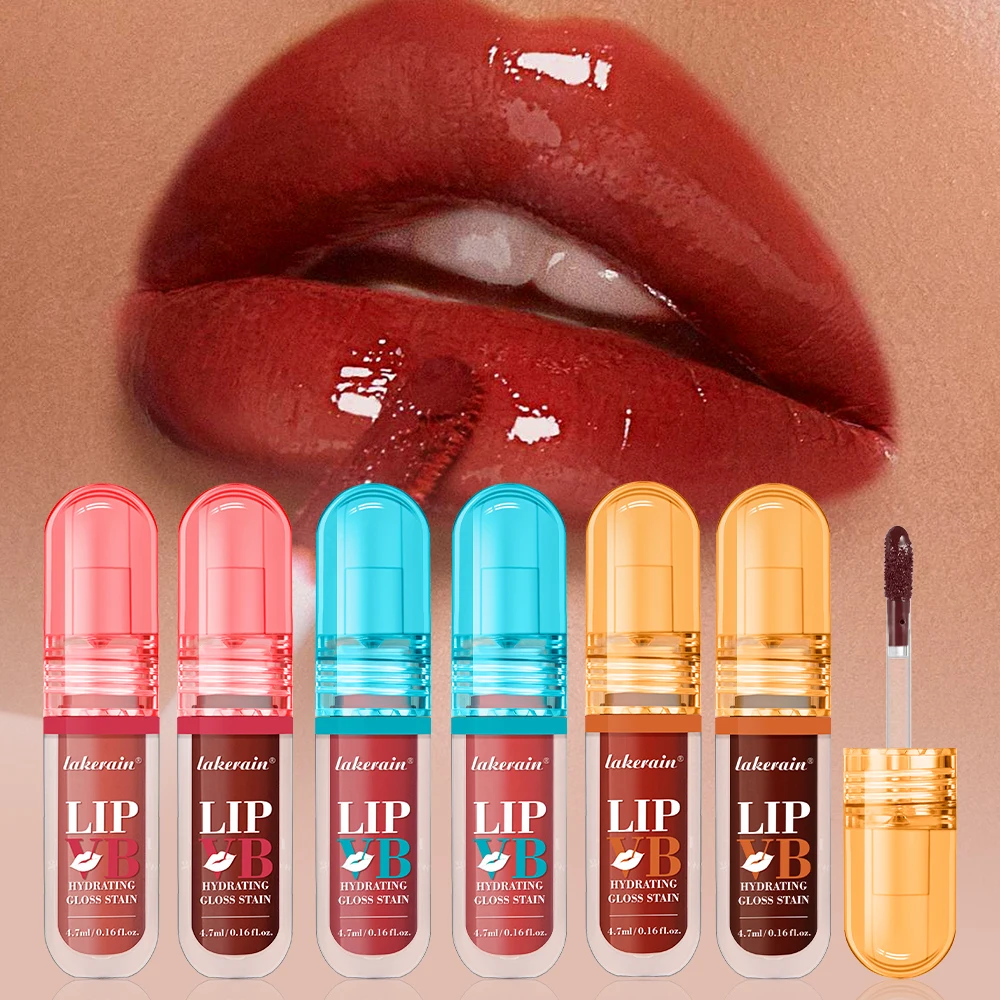LIP Hydrating Gloss Stain Instant Glossy Wetness Long Lasting Hydrating ...