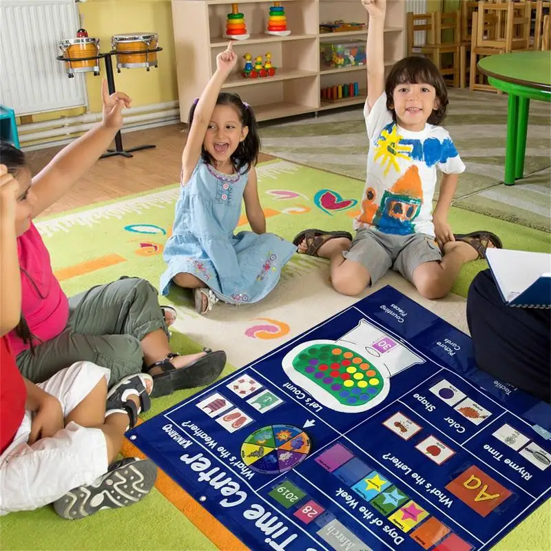 Circle Time Learning Center Pocket Chart Teaching Materials Learning ...