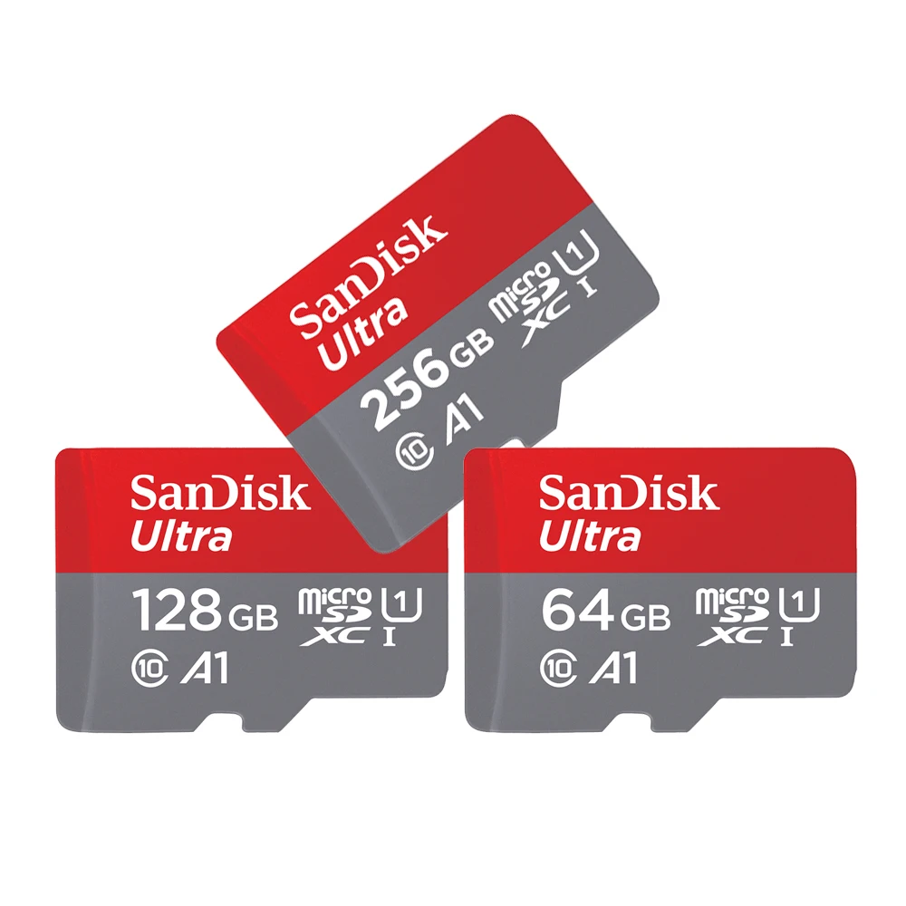 SanDisk-Ultra-A1-Microsd-Memory-Card-256GB-128GB-64GB-32GB-16GB ...