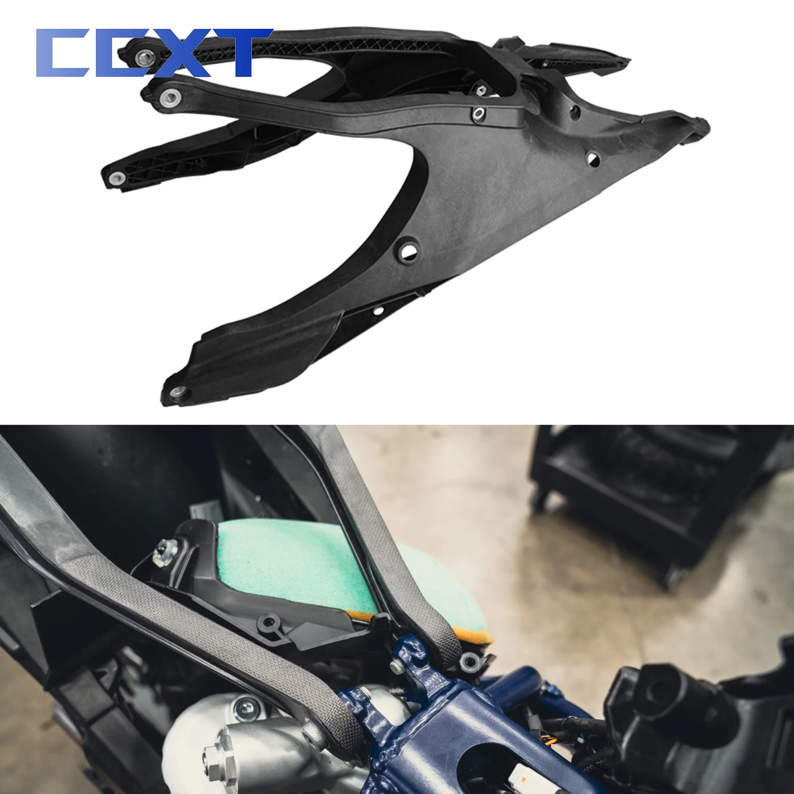 Motorcycle-Strengthen-Subframe-Rear-Seat-Support-Frame-Tailstock-Mount ...