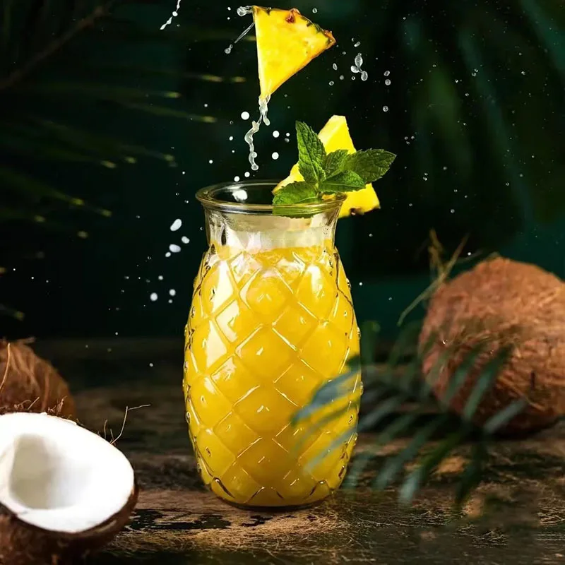1pcs 480ml Pineapple Shaped Cocktail Glasses Wine Glass Cup For Home ...