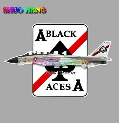 Grumman F-14 Tomcat Flight Insignia Vinyl Sticker Grumman F-14 Tomcat ...