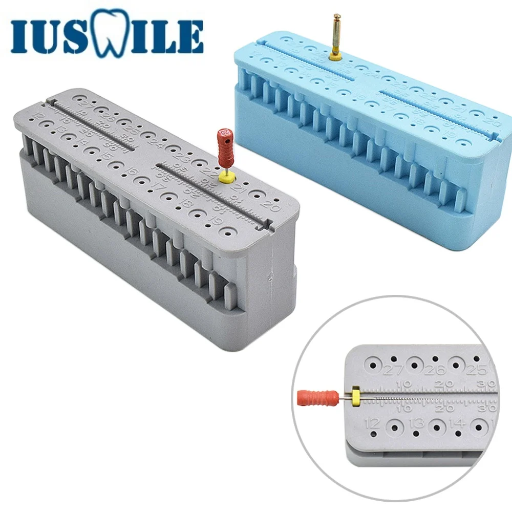 Dental-Endo-Files-Measuring-Autoclavable-Endodontic-Block-With-Root ...