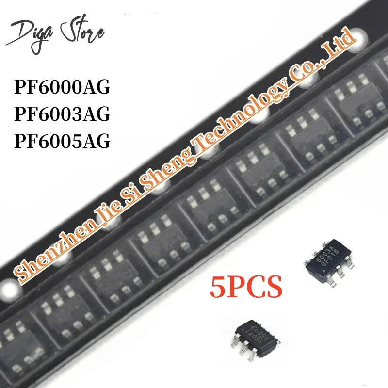 100-New-PF6000AG-PF6003AG-PF6005AG-6000A-6003A-6005A-sot23-6-Chipset ...