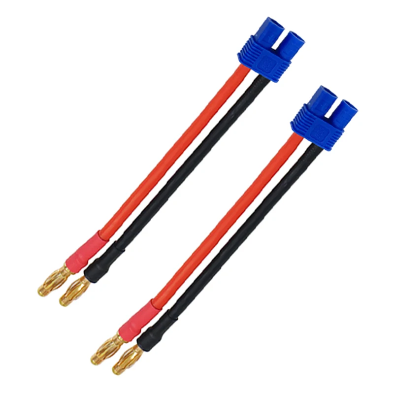 1-2Pcs-Charge-Lead-EC3-Female-Plug-Adapter-to-4-0mm-Gold-Plated-Banana ...
