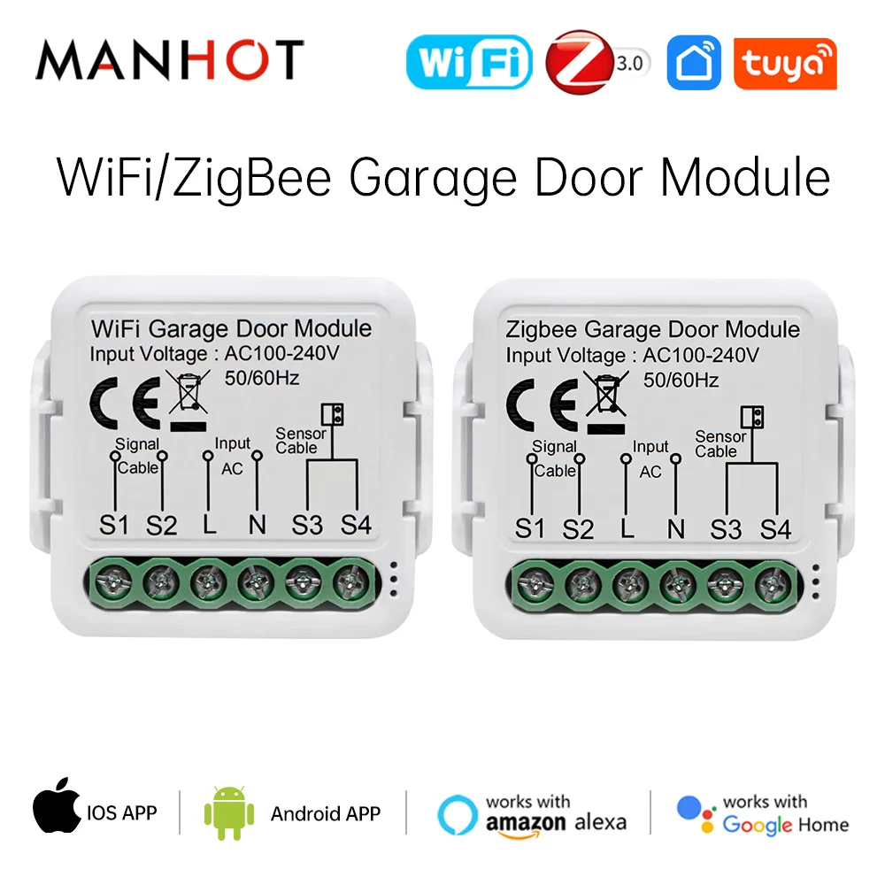 Tuya-WIFI-Zigbee-Smart-Garage-Door-Opener-Module-Controller-Smart-Life ...