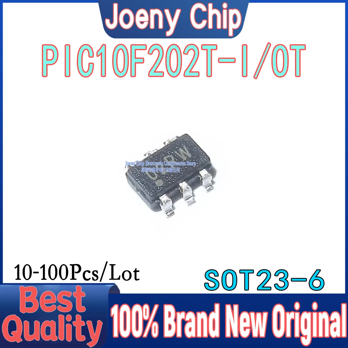(10-100piece)100% 새로운 PIC10F202T-I/OT PIC10F202T-I PIC10F202T PIC10F202 ...