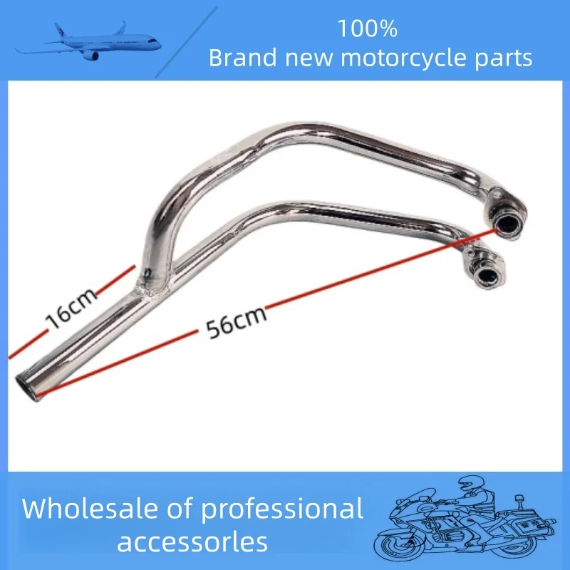 GN250 GN 250 Exhaust Header Pipes with Mounting Accessories 2-in-1 ...