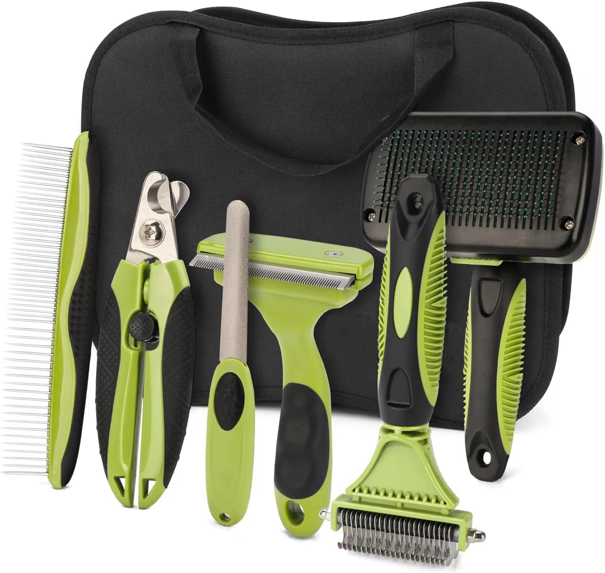 Professional Dog Brush Grooming Set for Dogs & Cats Grooming Set 6 ...