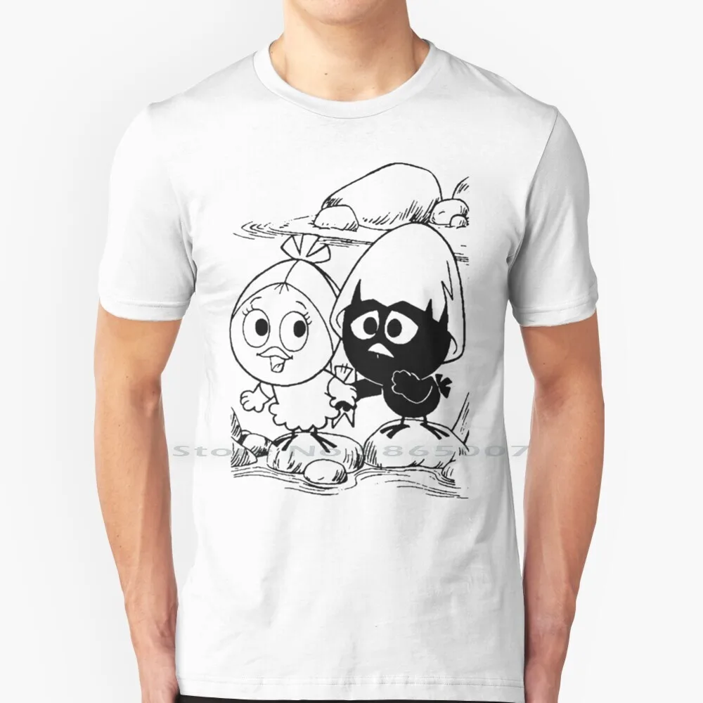 Priscilla-And-Calimero-T-Shirt-100-Cotton-Priscilla-Calimero-Chicken ...