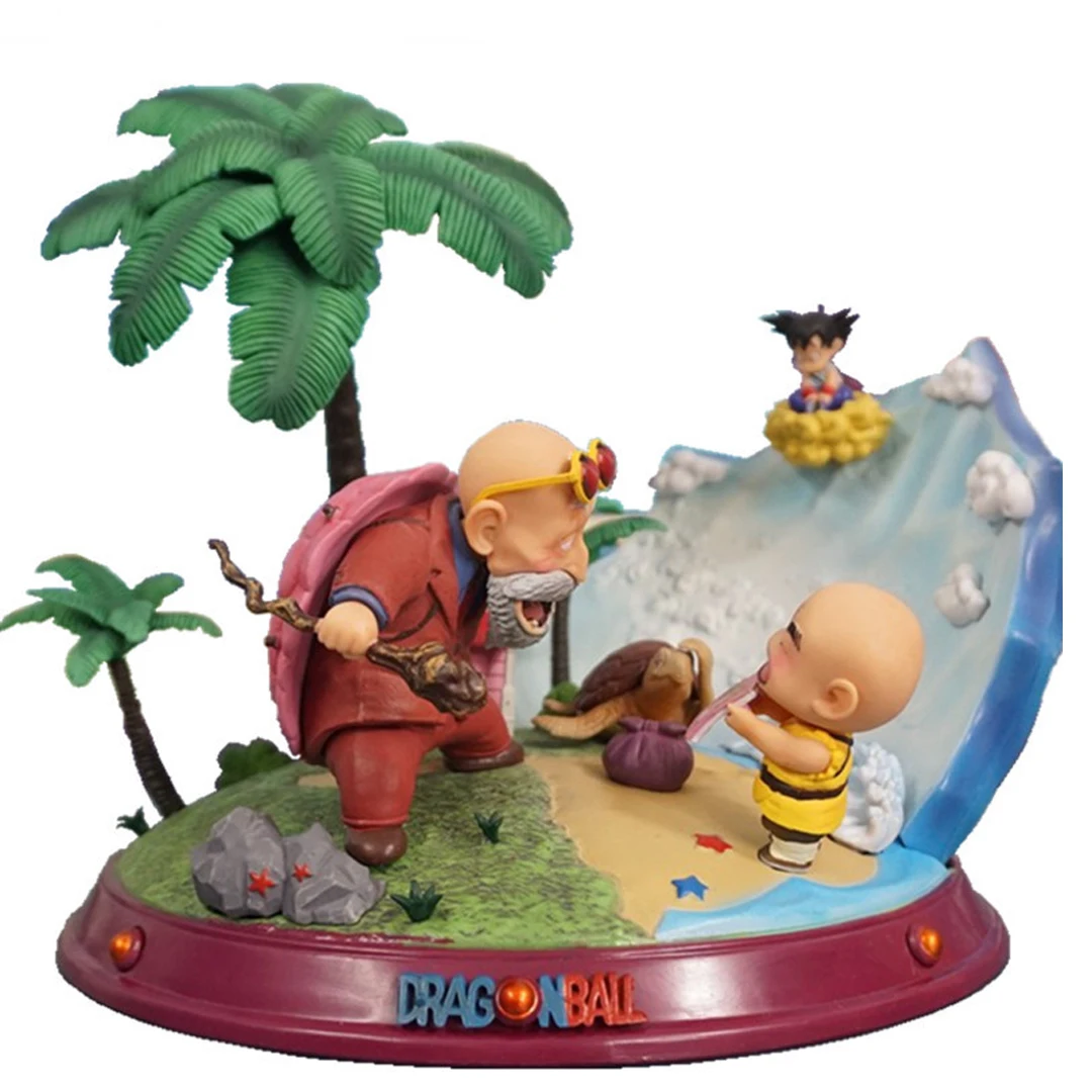 DRAGON BALL Z Figurine Master Roshi Kuririn Son Goku DBZ Anime PVC ...