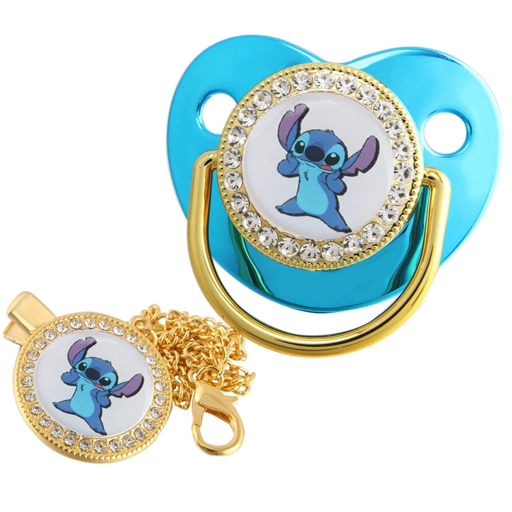 Disney Stitch – Tétine Pour Nouveau-né En Silicone, Brillante, Sans Bpa ...