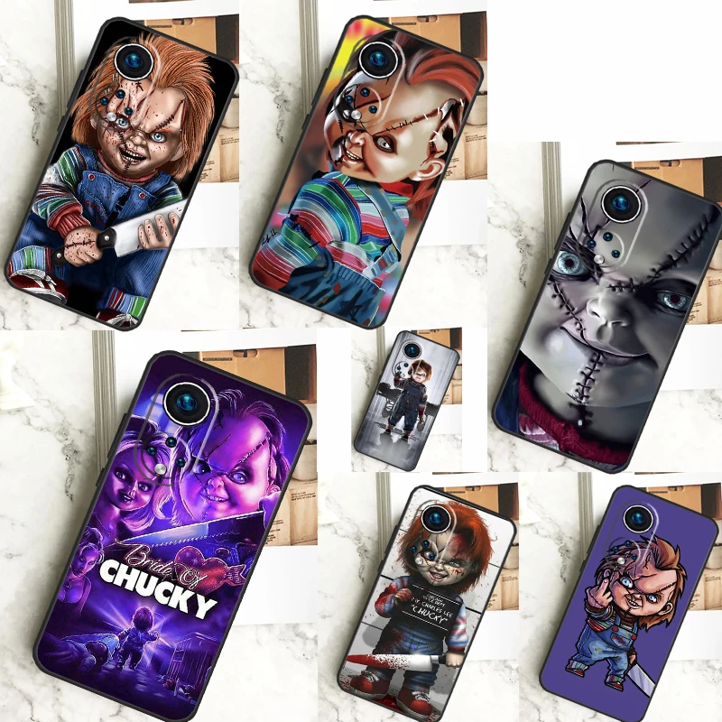 Chucky Doll Horror Movie Case For Honor Magic 5 Lite Magic 6 Pro X8b ...