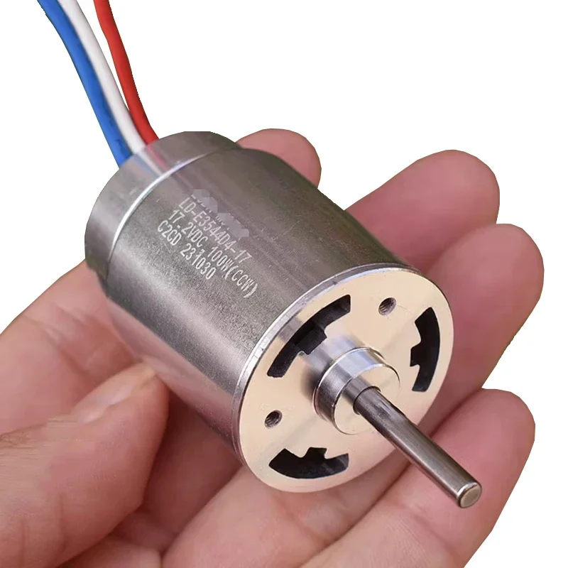 Mini-Motor-sin-escobillas-trif-sico-Rotor-exterior-de-36mm-100W-cc-12V ...