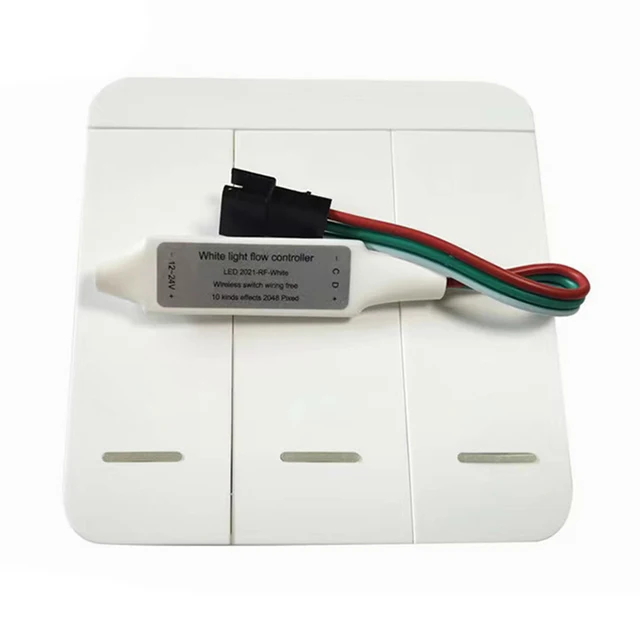 Chasing Light Running Water LED Controller DC5-24V Panel reflusso Pixel ...