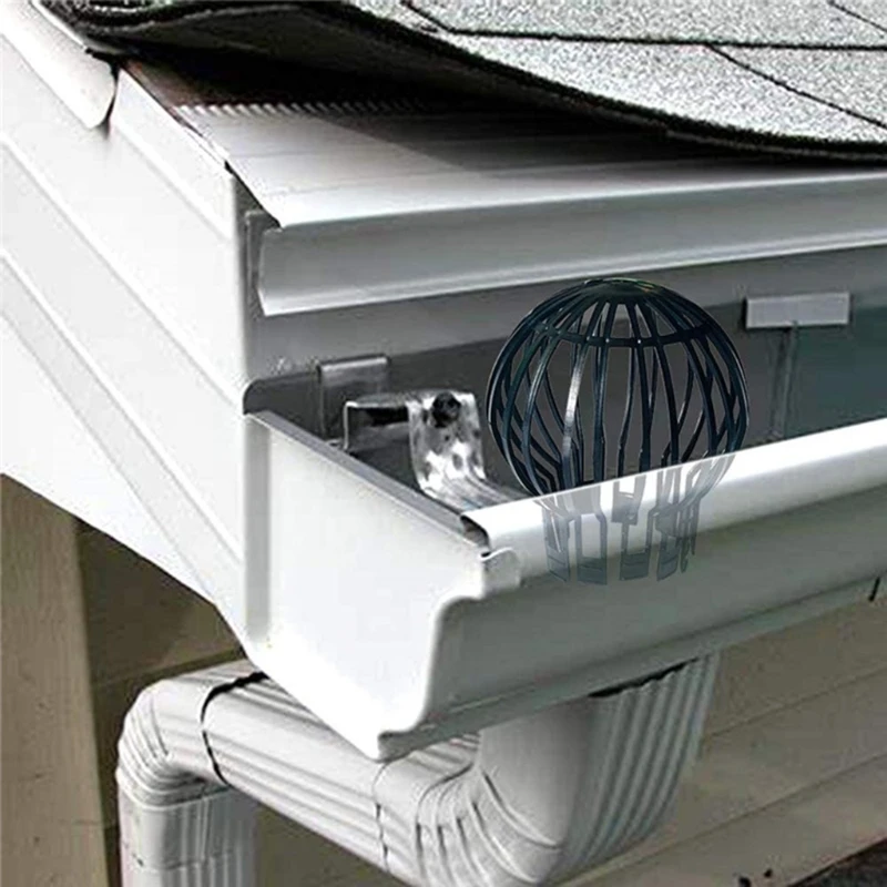 Flexible-Downspout-Filter-Plastic-Gutter-Balloon-Protective-Portable ...