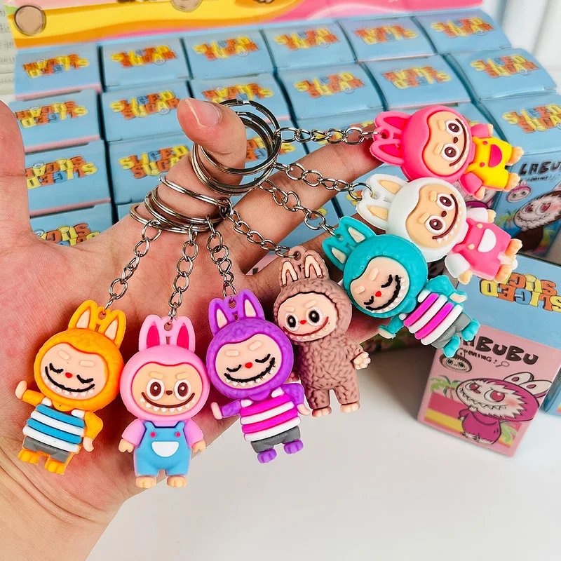 New-Labubu-Blind-Box-Figure-Doll-PVC-Small-Pendant-Trendy-Cute-Kawaii ...