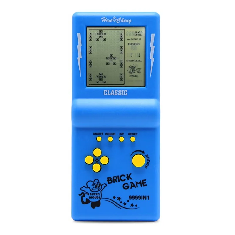 New-big-screen-brick-kids-game-console-children-s-puzzle-block-toy ...