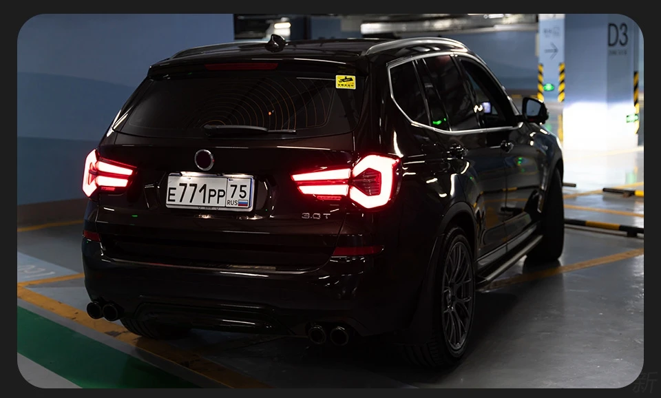 Car Styling Tail Lamp for BMW X3 Tail Lights 2010-2017 F25 LED Tail ...