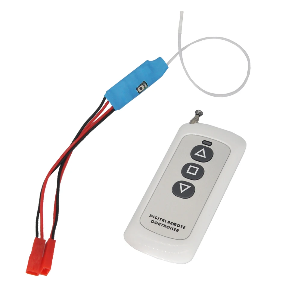 Metal-Push-Rod-Wireless-Remote-Control-50m-3V-18V-Input-Receiver-Board ...