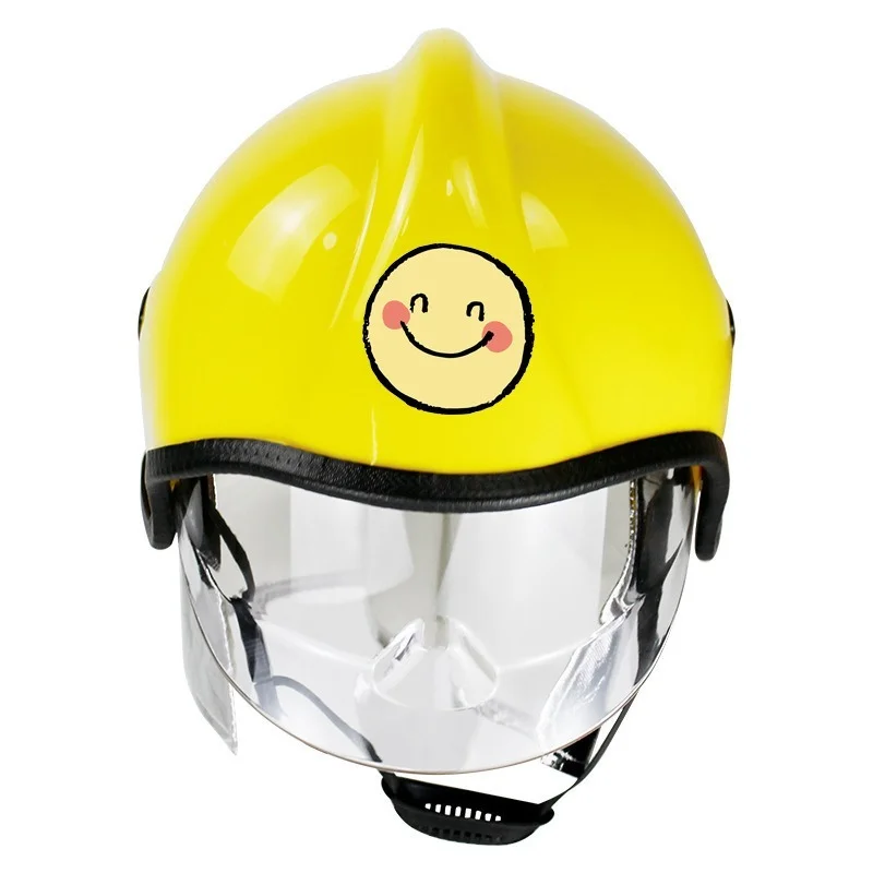 Yellow Firefighter Helmet