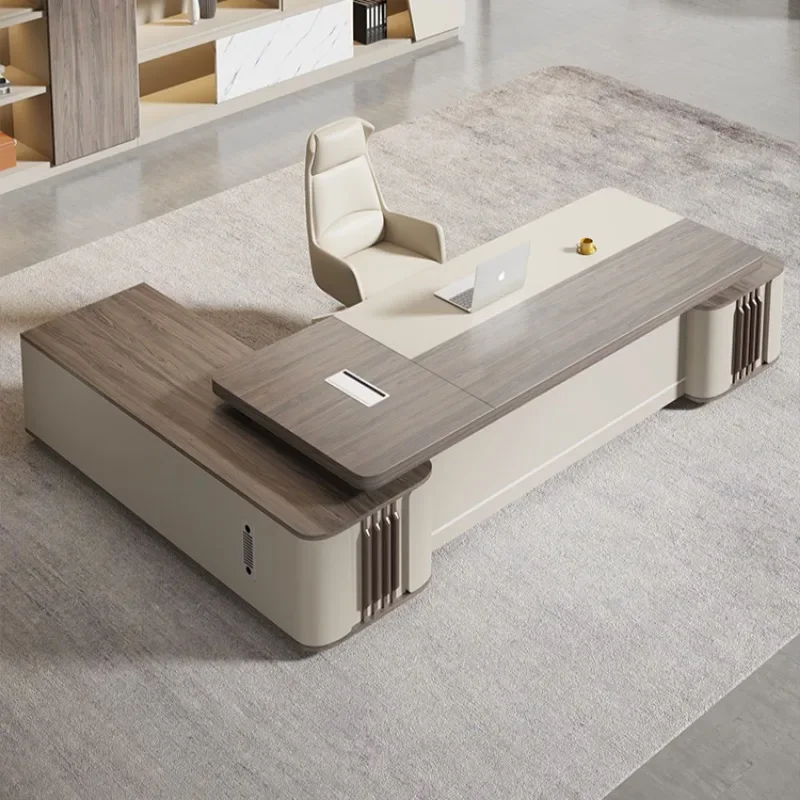 High Quality Boss Office Desk Luxury Storage Conference Modern European ...