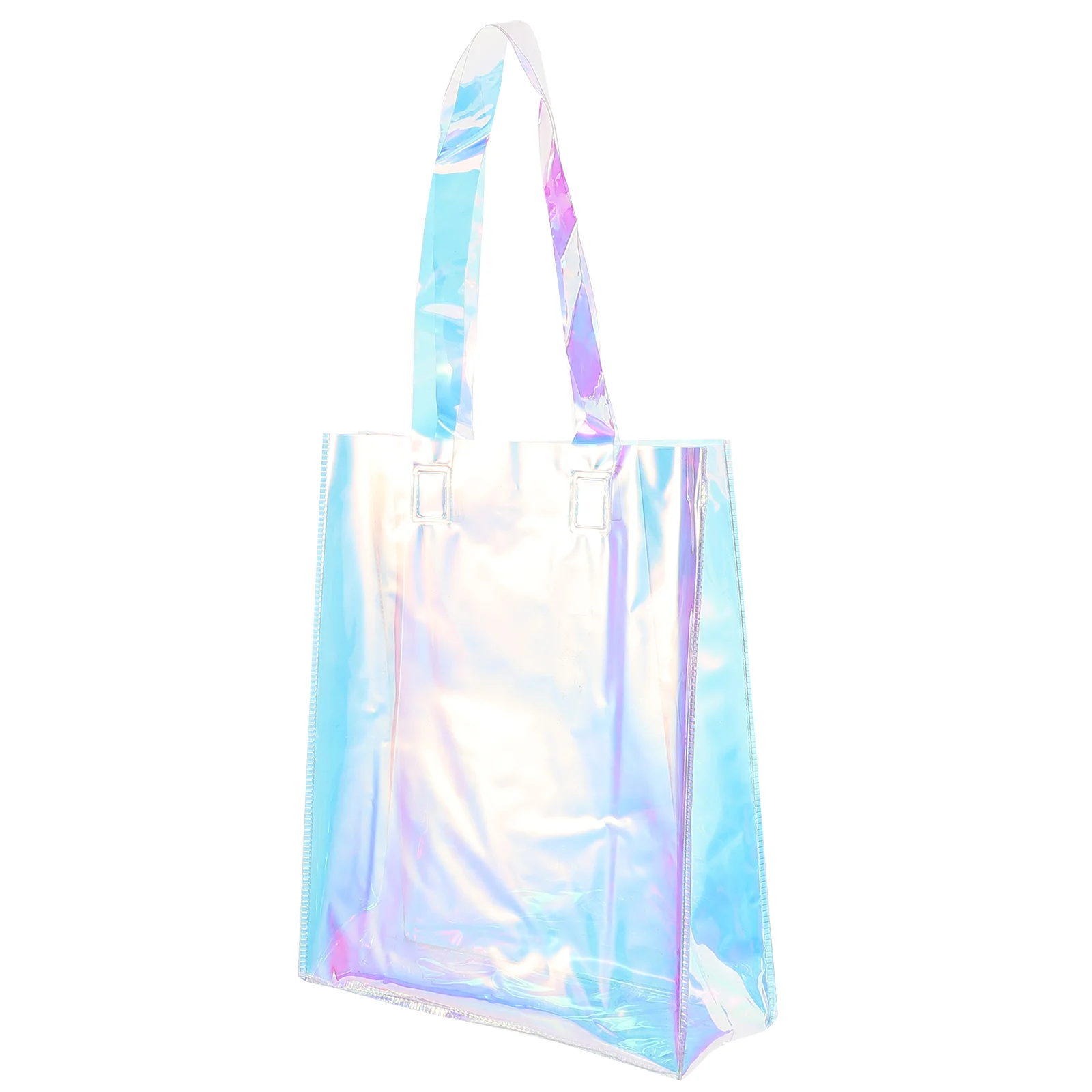 Iridescent-Tote-Bag-Shopping-Shoulder-Holographic-Handbag-for-Work ...
