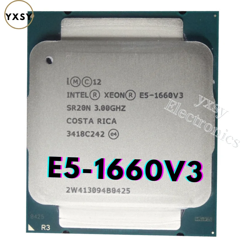 Intel Xeon E5 1660 V3 3.0GHZ E5 1660V3 8 Core 20MB E5 1660V3 140W E5 ...